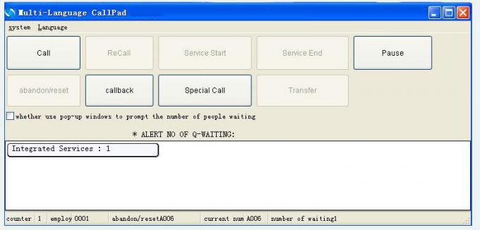 Digital LCD TV Display Attractive Dynamic Queue Management System