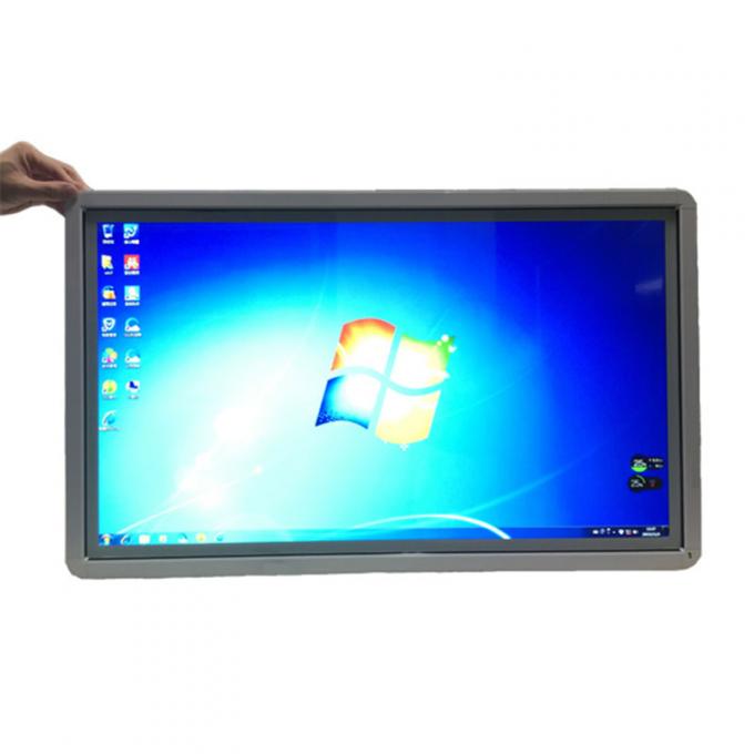 Wall Mount LED Backlight 43 Inch Large Interactive Touch Screen