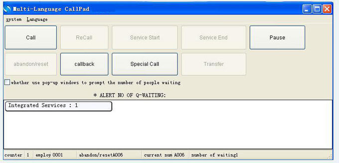 Automatic Thermal Printer Ticket Dispenser Token Display QMS Queue ...