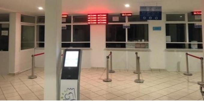 Electronic Queuing Number System Wireless Touch Screen Ticket Dispenser
