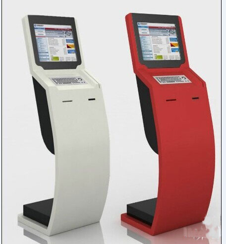 19 Inch IR Touch Screen Queue System Ticket Dispenser Token Number Machine