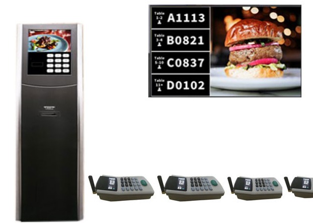 Windows 10 LCD Counter Queue Management System Wireless Wired Qms