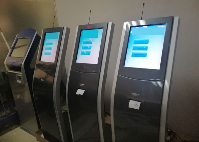 Bank/Government LCD Counter Ticket Kiosk Based Queue Management System Bank/Government LCD Counter Ticket Kiosk Based Queue Management System
